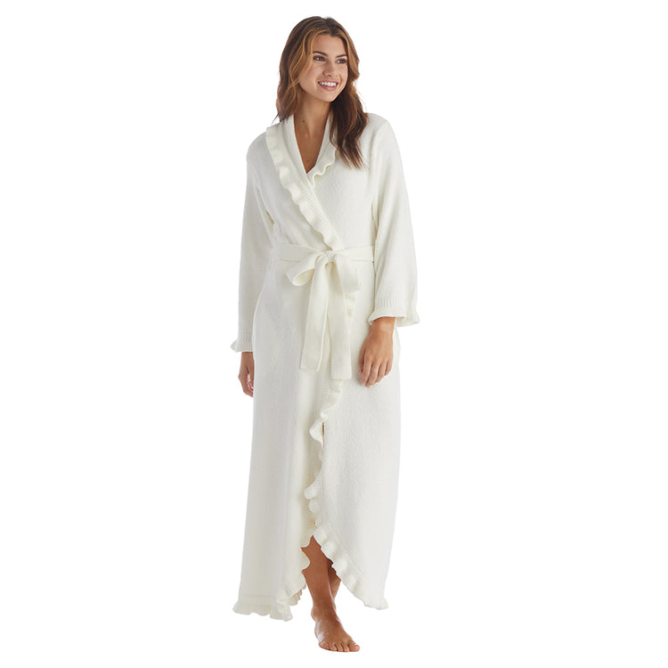 Ruffle Chenille Robe – Softies