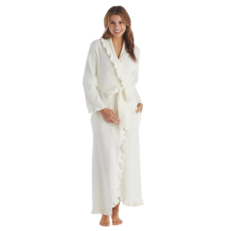 Ruffle Chenille Robe – Softies